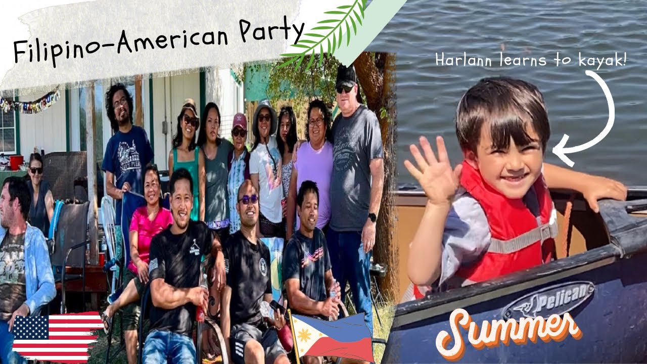 FILIPINO-AMERICAN BIRTHDAY PARTY! 🎂 || Fun day for the whole family ...