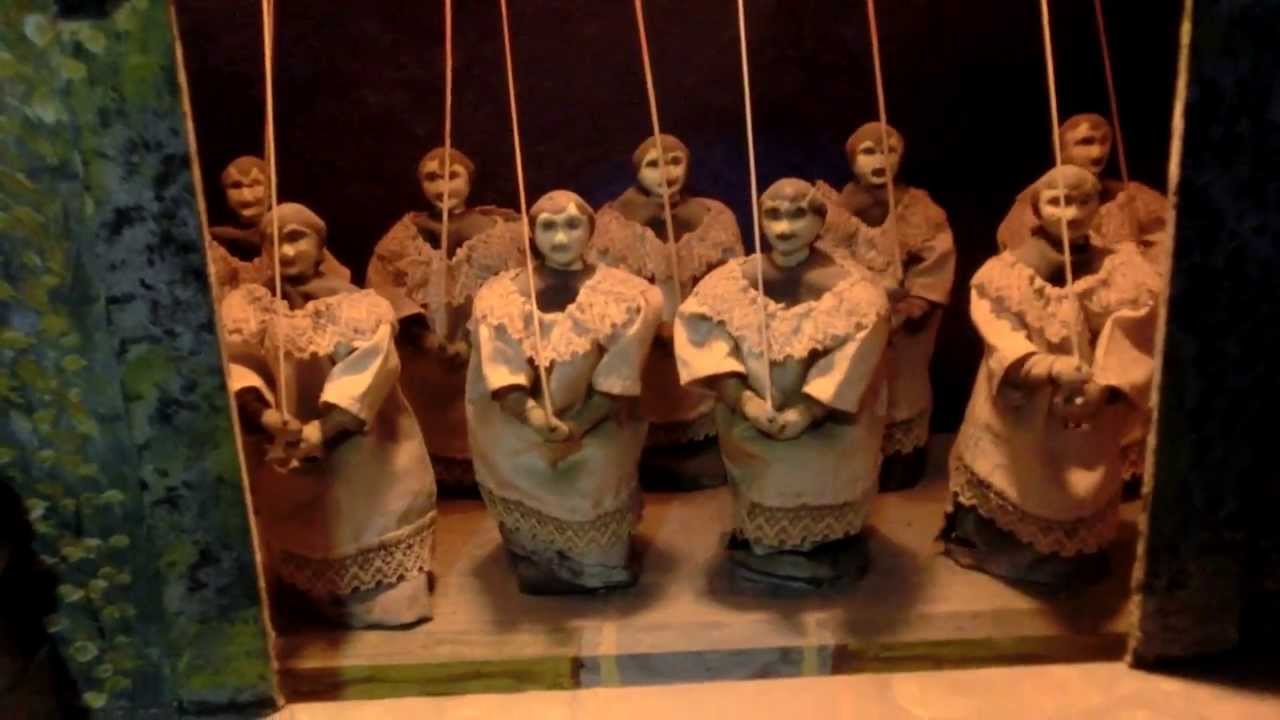 1800s era Automaton for Kids entertainment, watching the bells ring ...