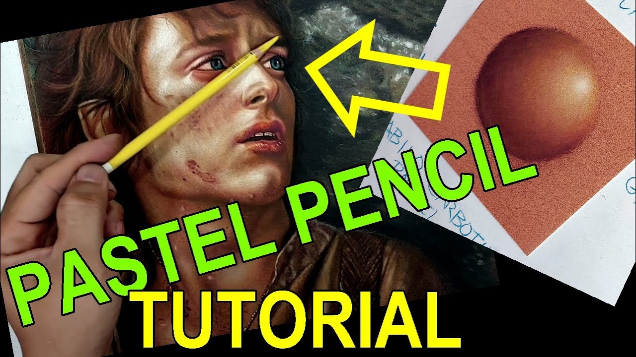 Realistic Drawing Tutorial for Beginners (Pastel Pencils on Sanded ...