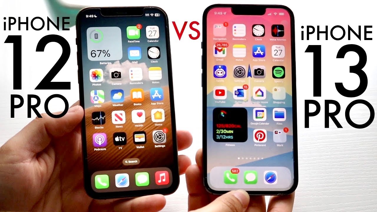iPhone 13 Pro Vs iPhone 12 Pro In 2023! (Comparison) (Review) - YouTube