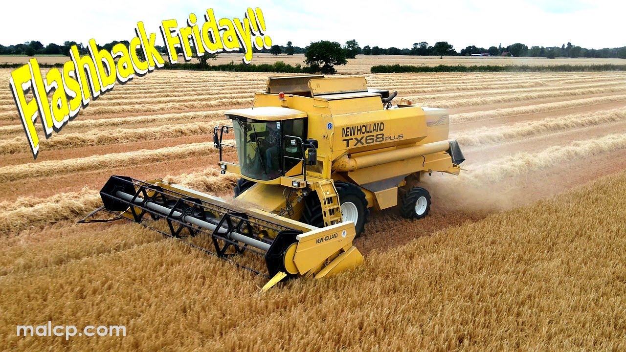 4k FF27: Harvest 2022: New Holland TX68 Plus harvesting RGT Asteroid ...