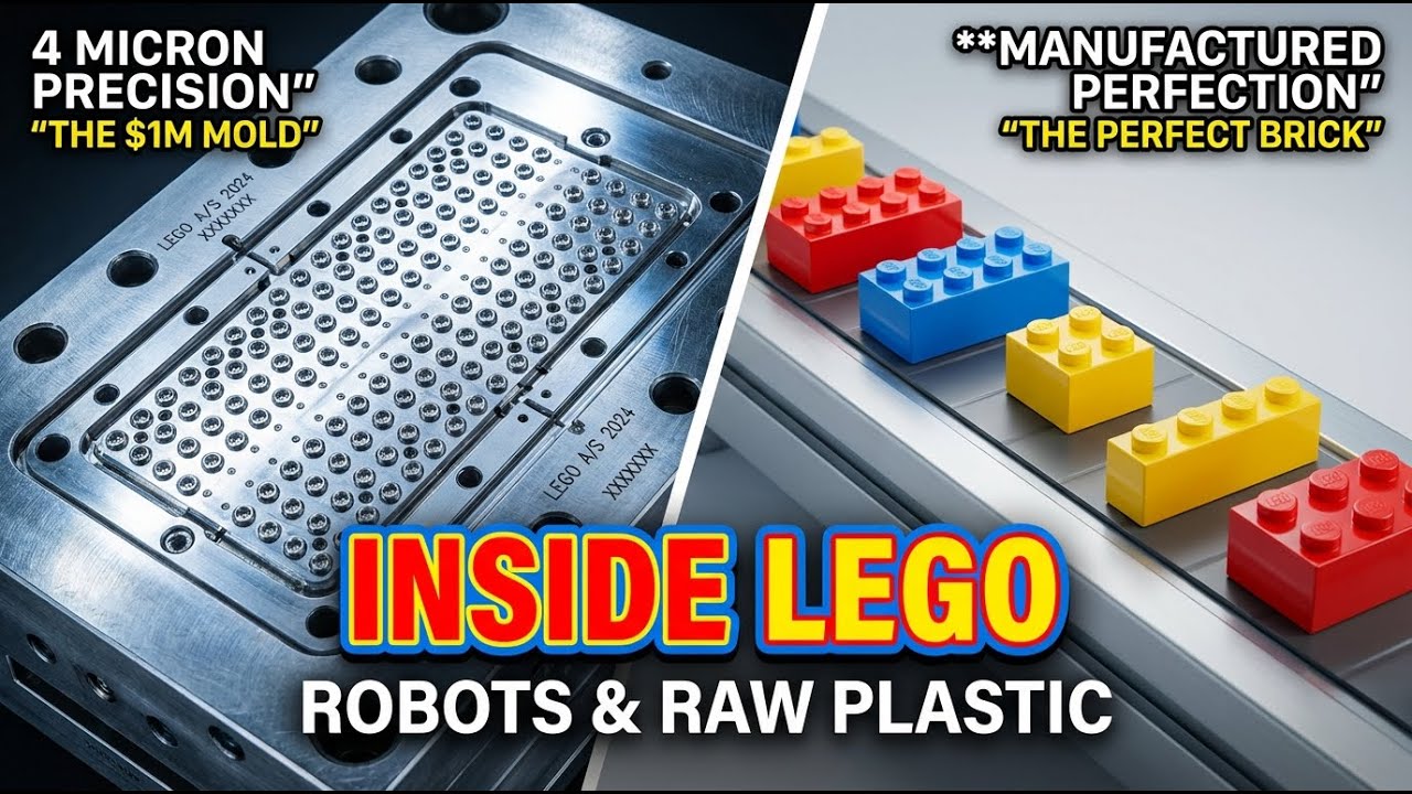 From Raw Plastic $rightarrow$ LEGO Billion-Dollar Molds & Robotic ...