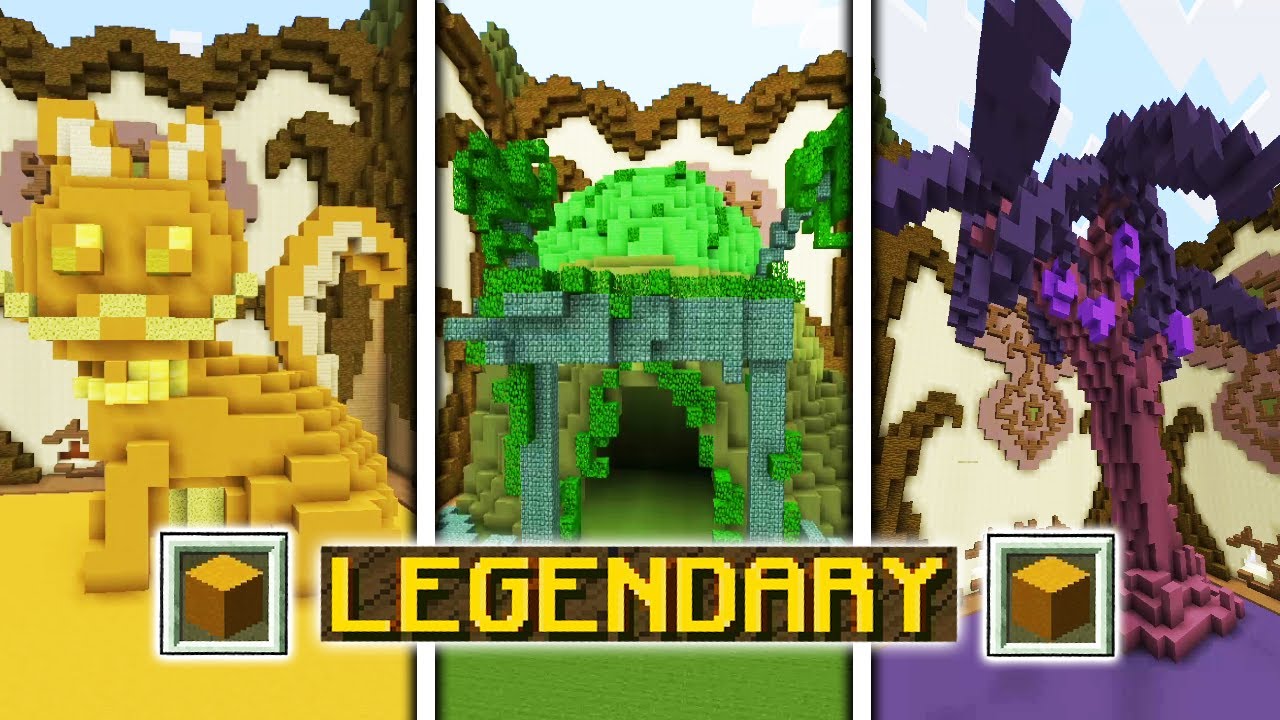 RANDOM COLOR CHALLENGE (Minecraft Build Battle) - YouTube