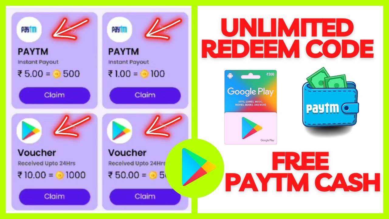 Free Redeem Code | Free Google Play Redeem Code | Frere Google Play ...