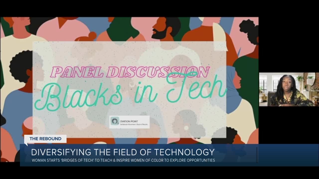 Bridges in Tech helps women of color in technology field - YouTube