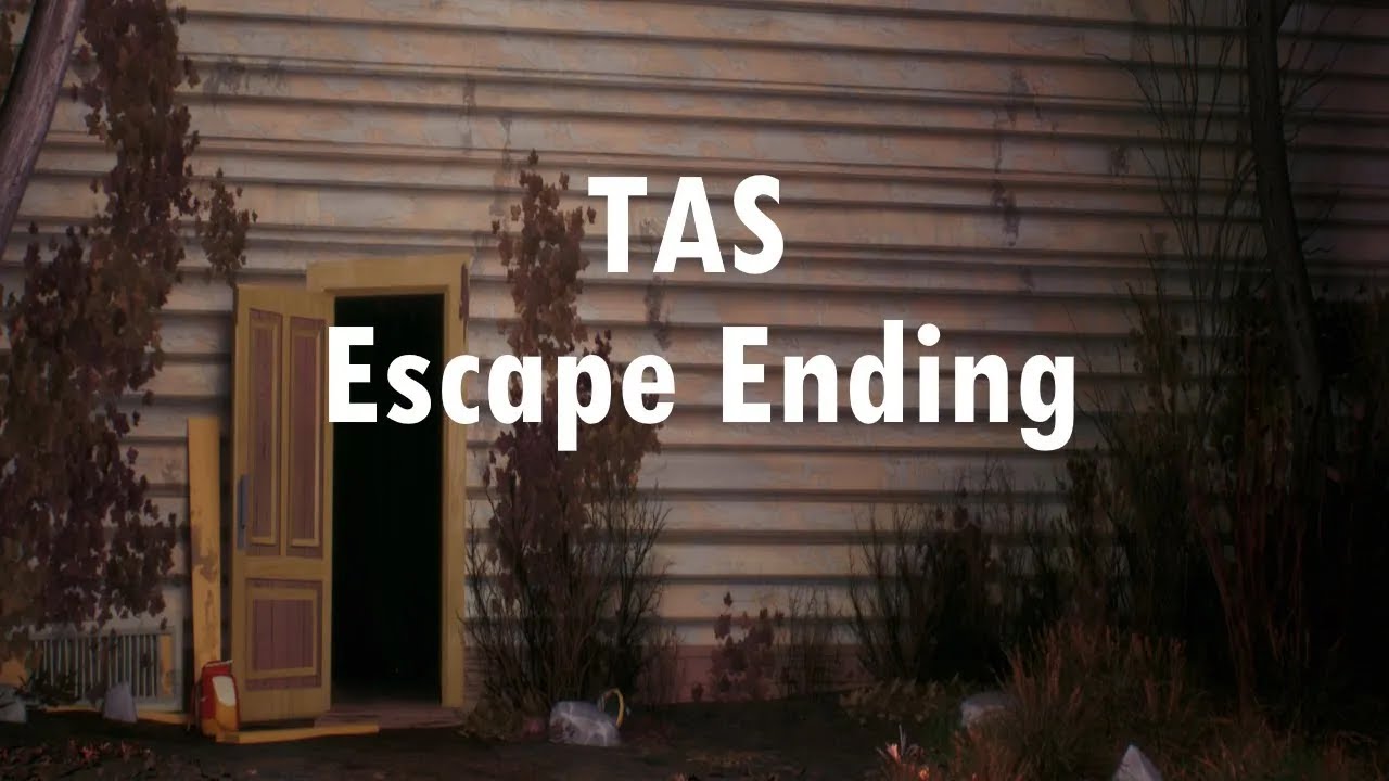 Tool-assisted speedrun (TAS) | Hello Neighbor 3 Prototype 1 | Escape ...