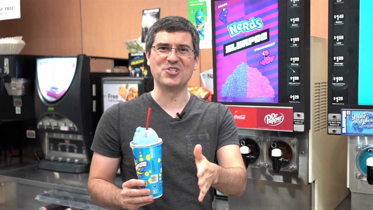 CTC Review #306 - 7-Eleven Grape & Strawberry Nerds Slurpee - YouTube