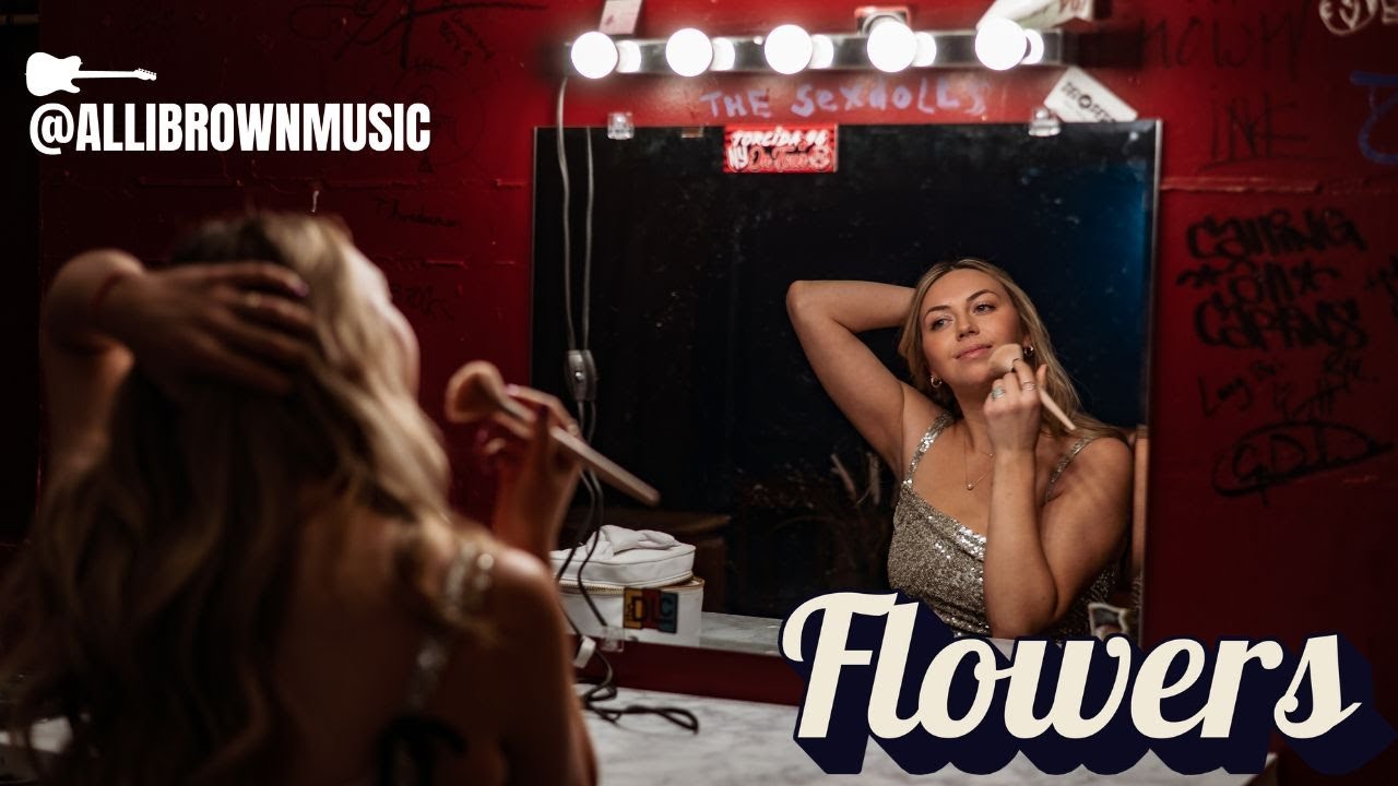 Flowers (Cover) - Live at The DLC - Alli Brown's Album Release Show - YouTube