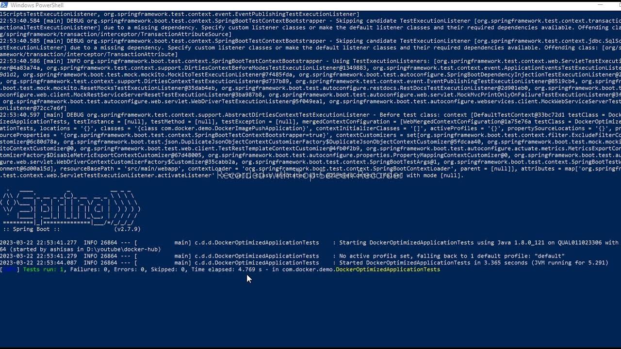 Dockerizing A Spring Boot Application Building Pushing To Docker Hub Repository Part 1 Youtube