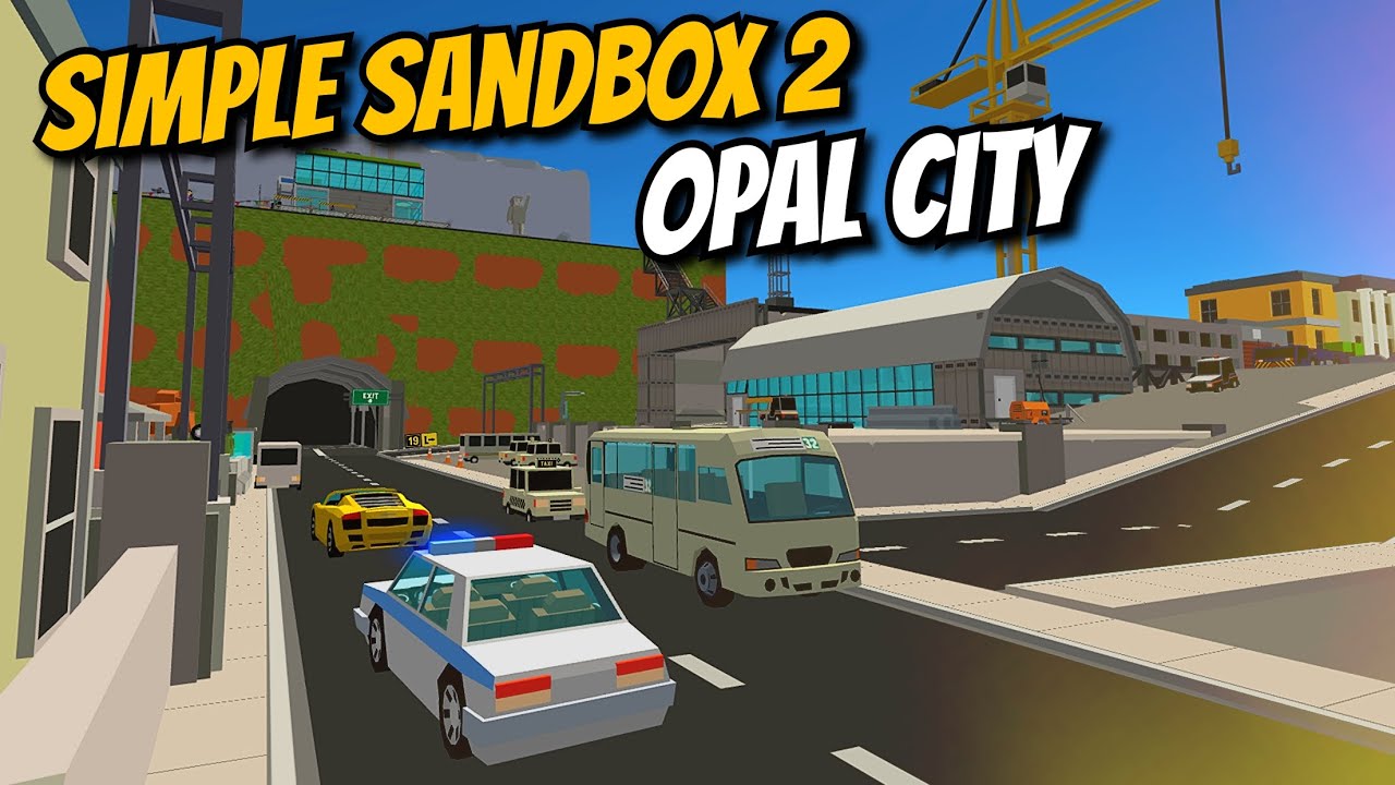 Simple Sandbox 2 Opal City Map - YouTube