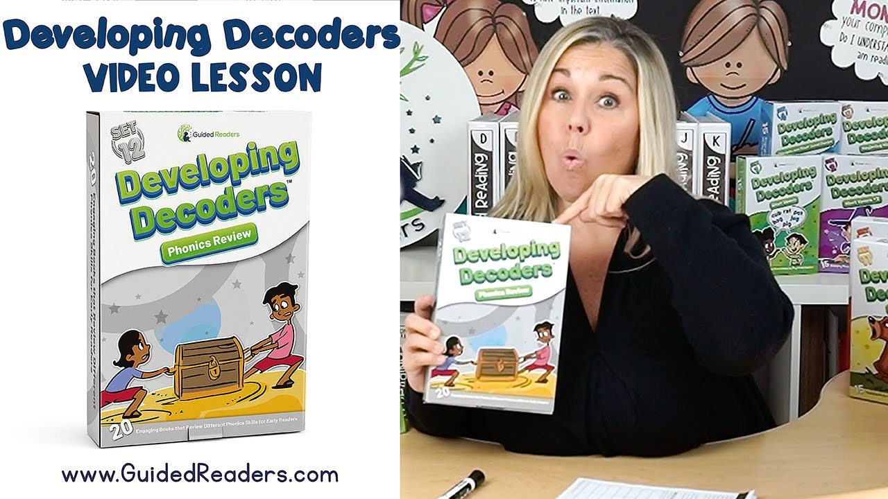 Making & Decoding Words: Developing Decoders Set 12 Lesson - YouTube