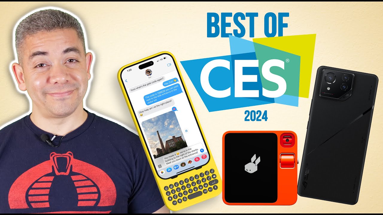 Best of CES 2024 - Clicks, Rabbit, TCL, Samsung, LG, Hisense, XReal ...