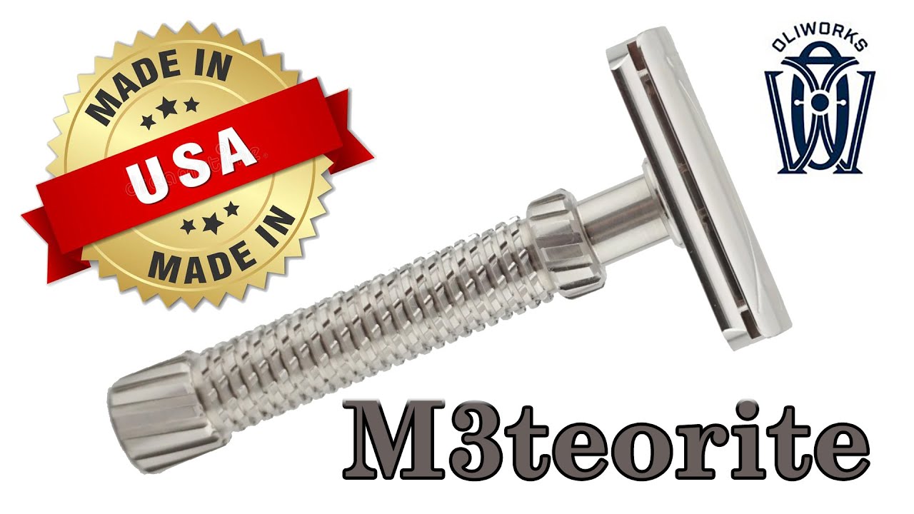 💈 Распаковка - Обзор НОВОЙ БЕЗОПАСНОЙ БРИТВЫ - Oliworks M3teorite - 3 ...