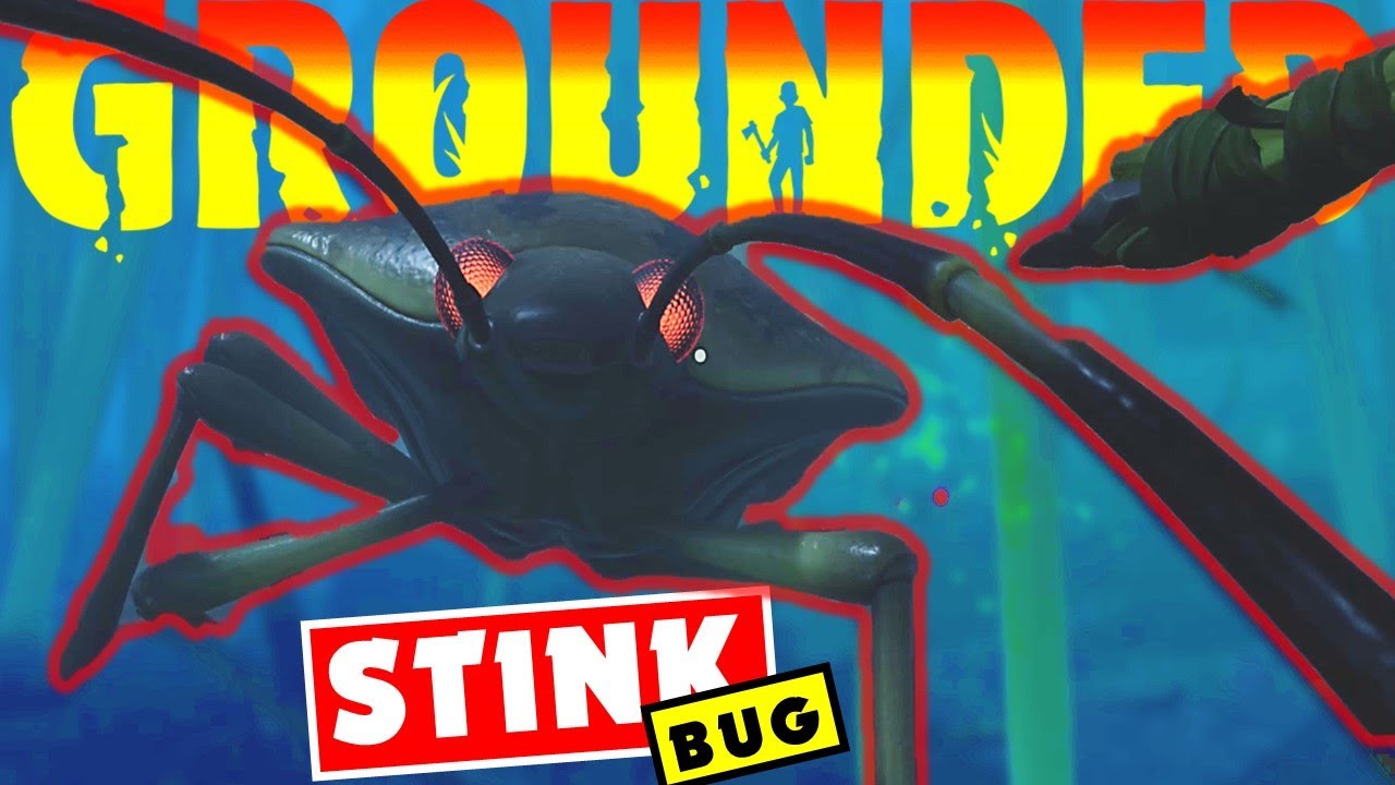 Fighting Stink BUGS In Grounded - Sword In The Stone EASTER EGG! Larvae ...