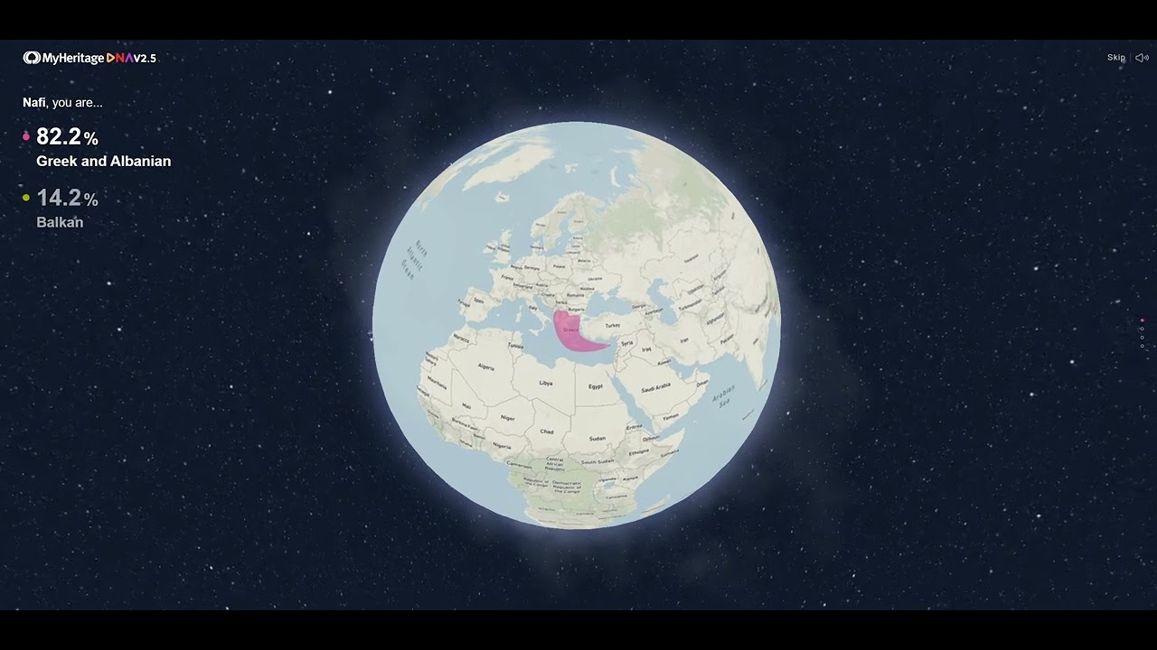 2025 Myheritage DNA v2.5 results | Skopje, North Macedonia - YouTube