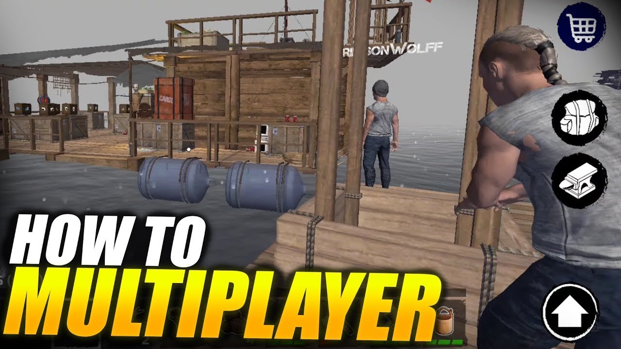 HOW TO MULTIPLAYER | Raft Mobile / Survival on Raft - YouTube