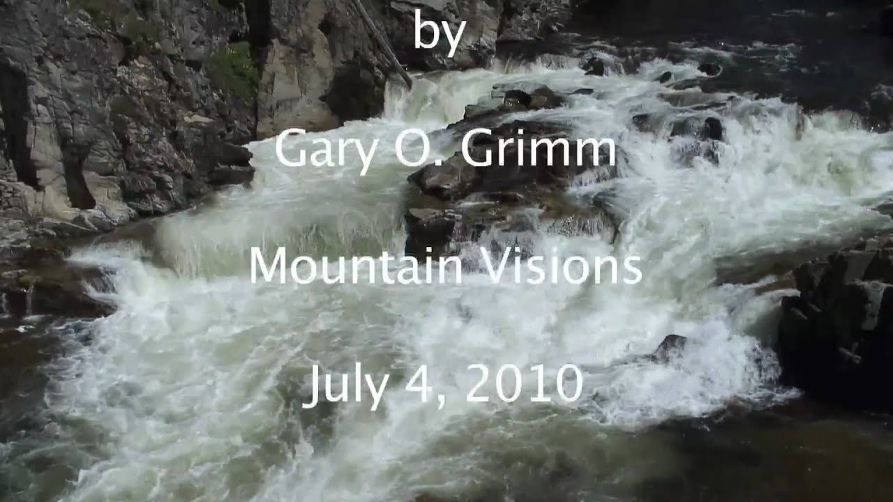 Migration Route & Spring Chinook Salmon Jumping Dagger Falls in Idaho ...