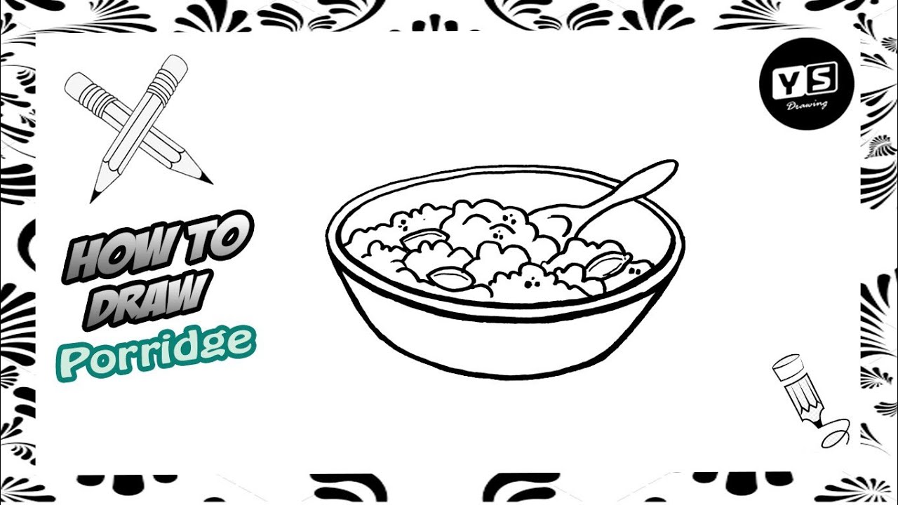 How to draw Porridge - YouTube