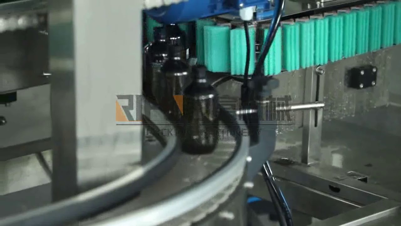 high speed bottle washing continuous filling capping labeling line ...