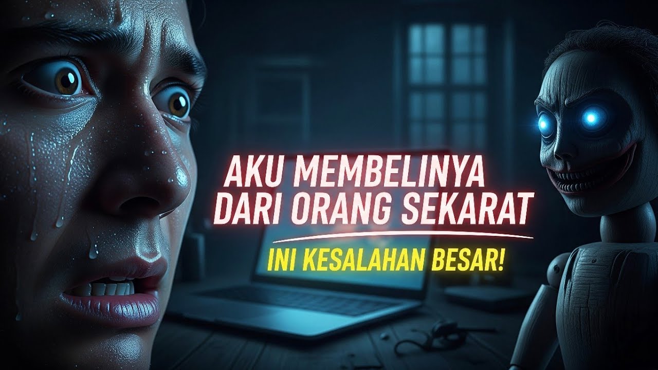 CERITA MISTIK‼️AKU MEMBELI BONEKA KAYU DARI ORANG SEKARAT... SEJAK ITU ...