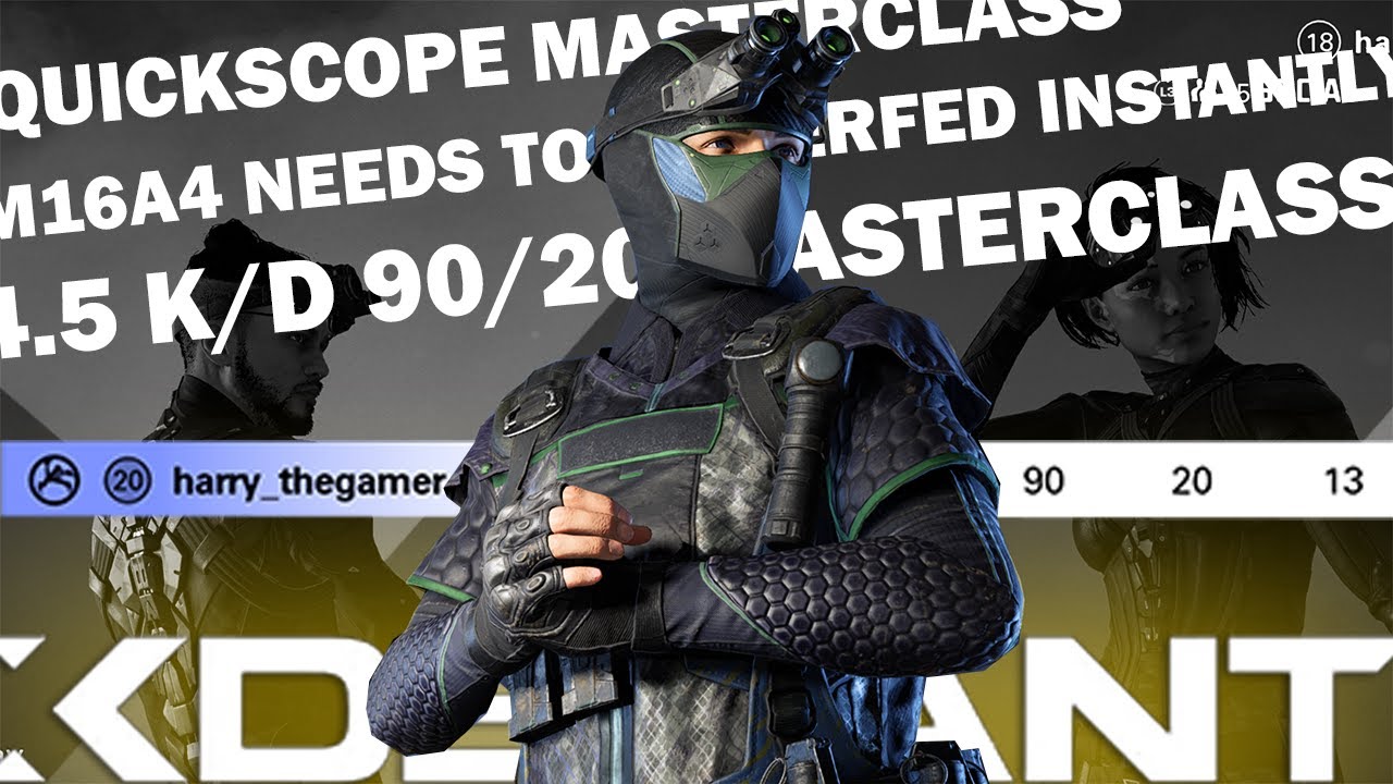 4.5 KD Masterclass with the M16 & M44 [XDefiant] - YouTube