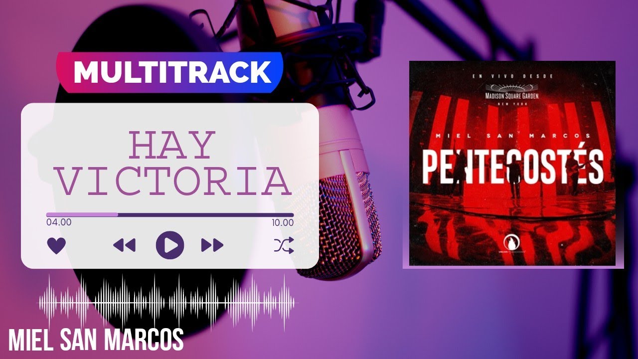 Multitrack 《HAY VICTORIA》Miel San Marcos - YouTube