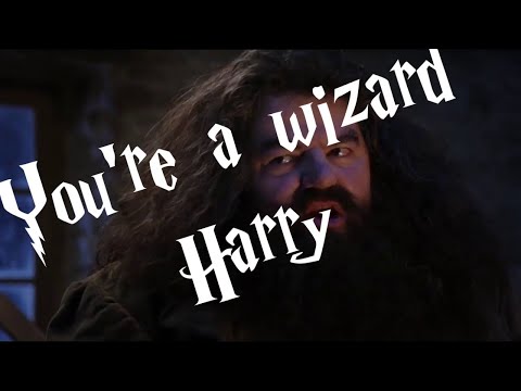 Harry Potter Finding Out That He Is A Wizard - YouTube