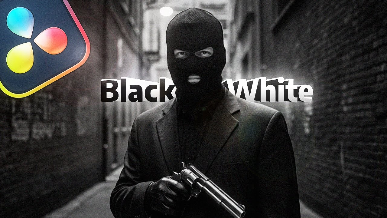 How to Create Stunning Black and White Effects in DaVinci Resolve 19 ...