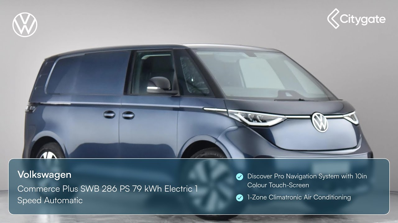 Volkswagen ID. Buzz Cargo - Commerce Plus SWB 286 PS 79 kWh Electric 1 ...