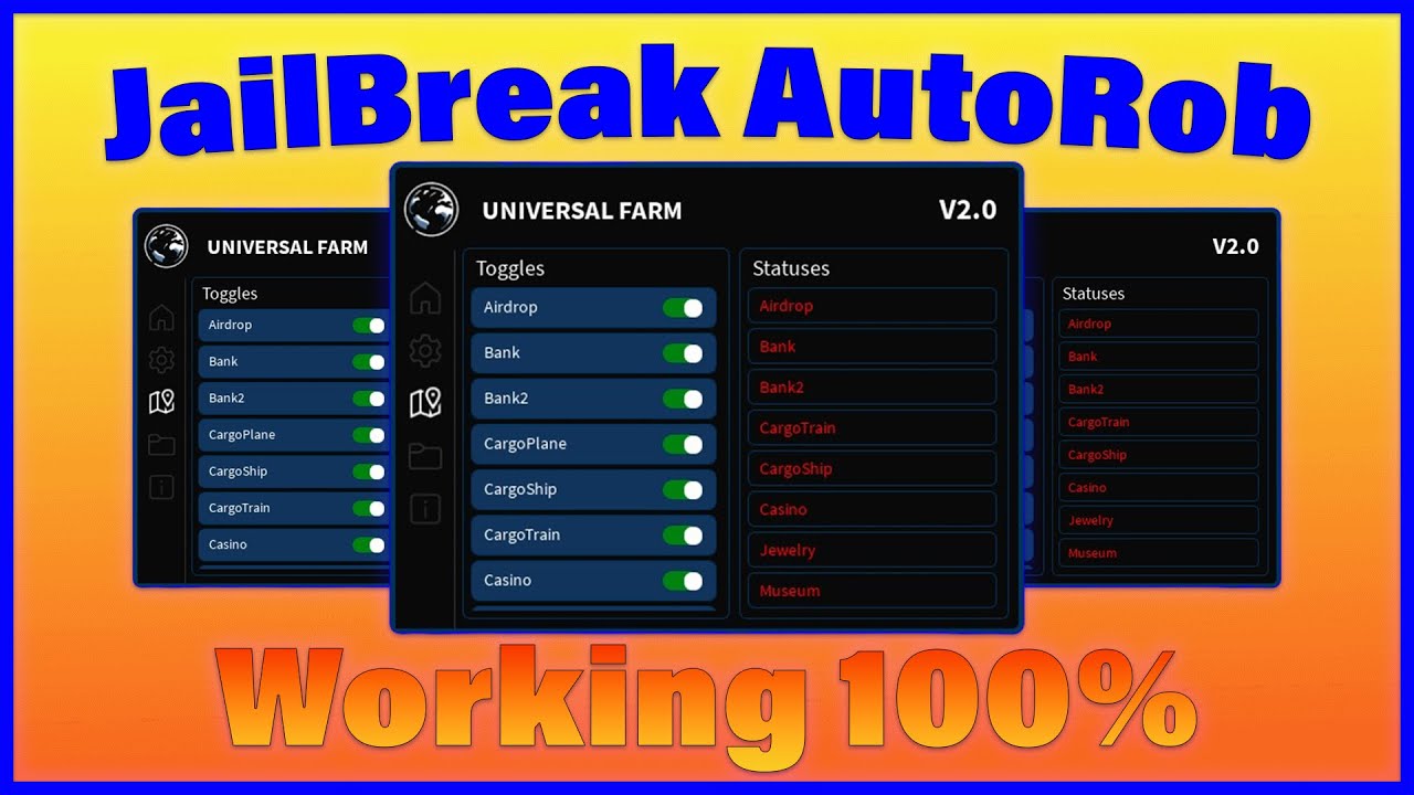 *OP* JailBreak Script | AutoRob, AutoArrest | Working Mobile And PC ...