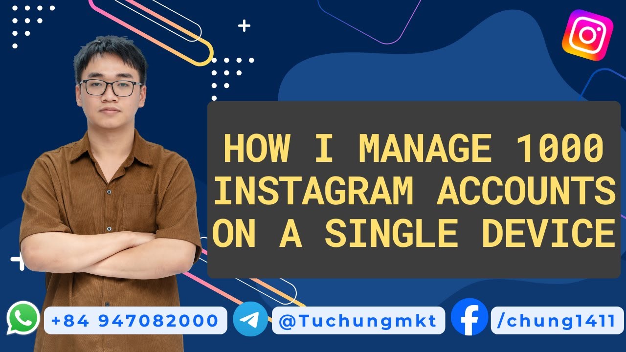 How I Manage 1000 Instagram Accounts on a Single Device - YouTube