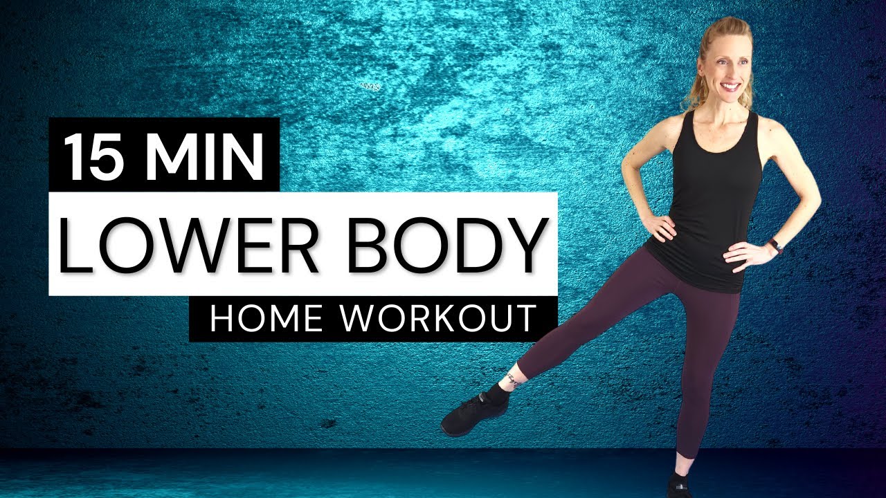 15 Min Complete LOWER BODY | NO JUMPING Leg Workout (No Repeats) At ...
