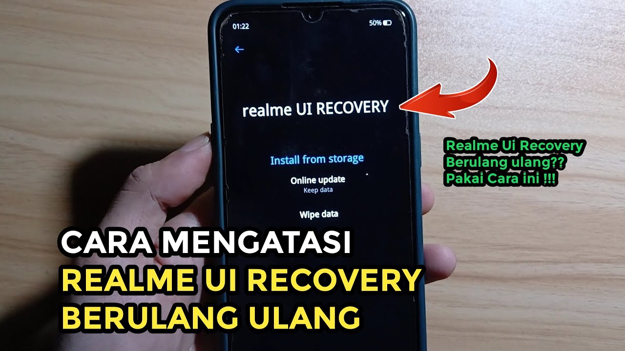 Cara Mengatasi Realme ui recovery Berulang Ulang Tanpa Dibongkar - YouTube