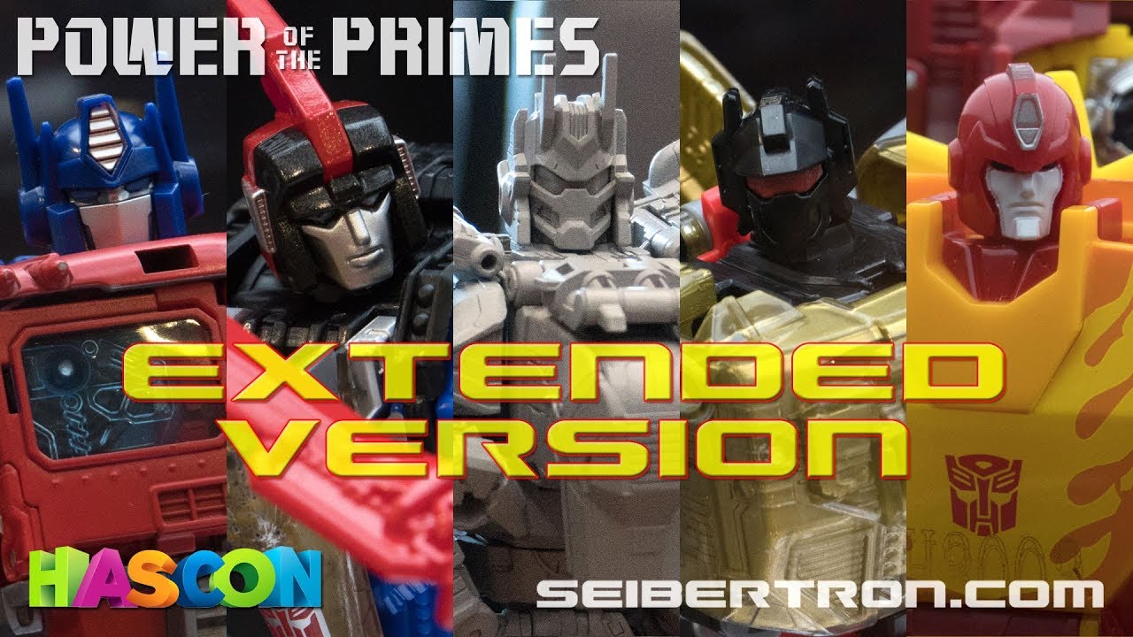 HASCON 2017: Transformers Power of the Primes Reveals EXTENDED VERSION ...