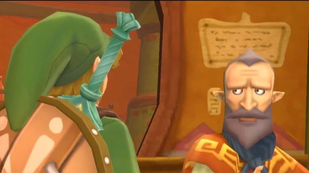 Skyward Sword HD — He Took A Bite Out of You? - YouTube
