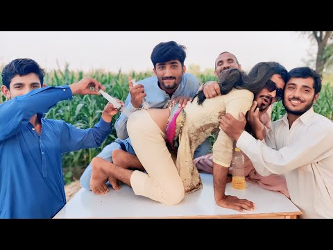 Flip The Bottle Hand Stand with Sui Wala Injection Punishment Video 2025 || Injection Funny Video 