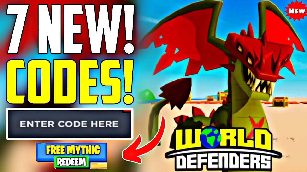 *NEW * ALL WORKING CODES FOR WORLD DEFENDERS TD- ROBLOX WORLD DEFENDERS ...