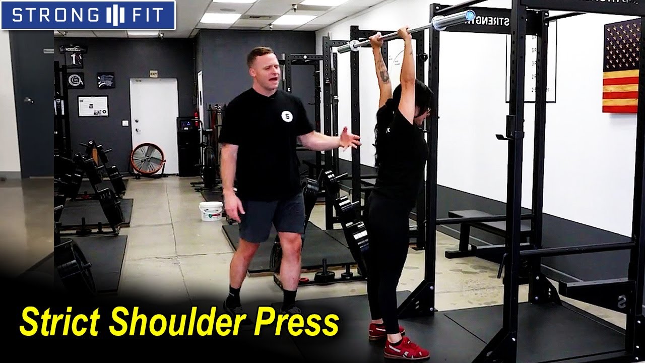What Is A Strict Shoulder Press at Sarah Lee blog