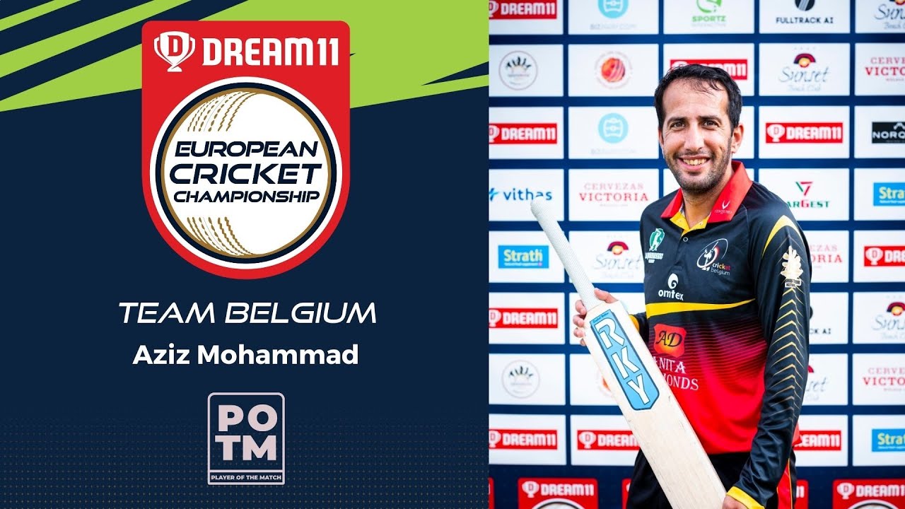 Aziz Mohammad big performance for Belgium - YouTube