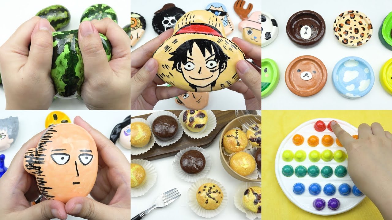 😴1Hour Clay Cracking Compilation #24 - Stress Relief II Insomnia ...