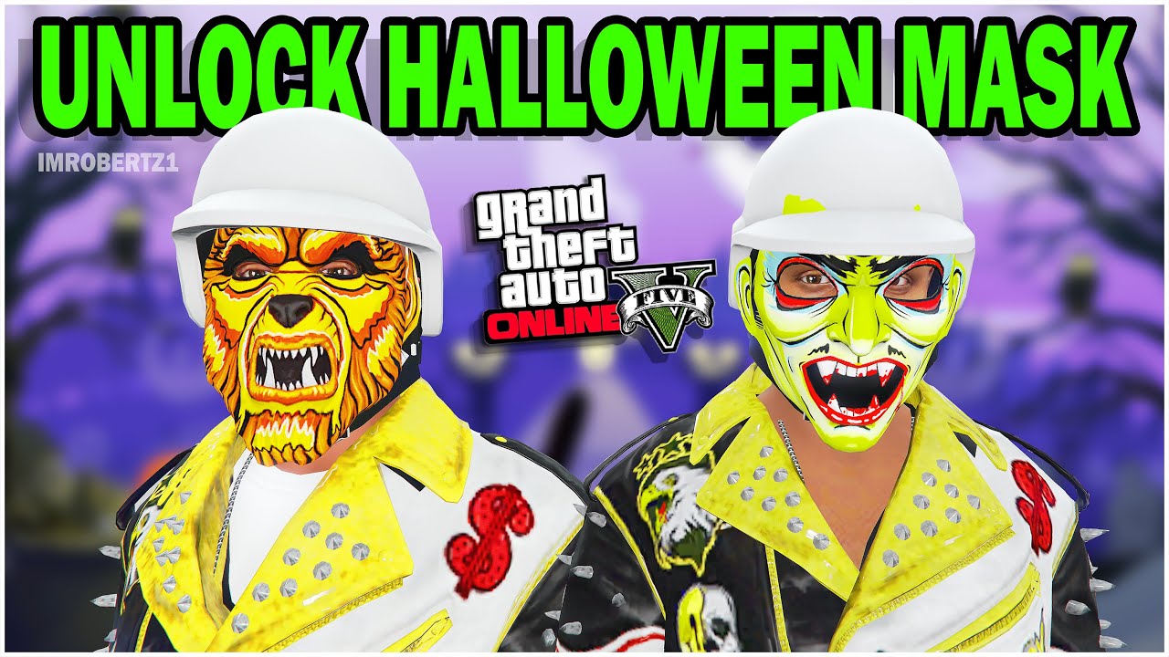 GTA 5 Unlock Vintage Halloween Orange WEREWOLF and Light Green VAMPIRE ...