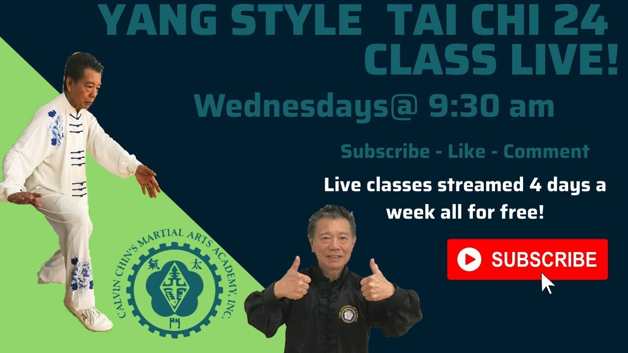 New Short Video Series Yang Style Tai Chi 24 form - YouTube