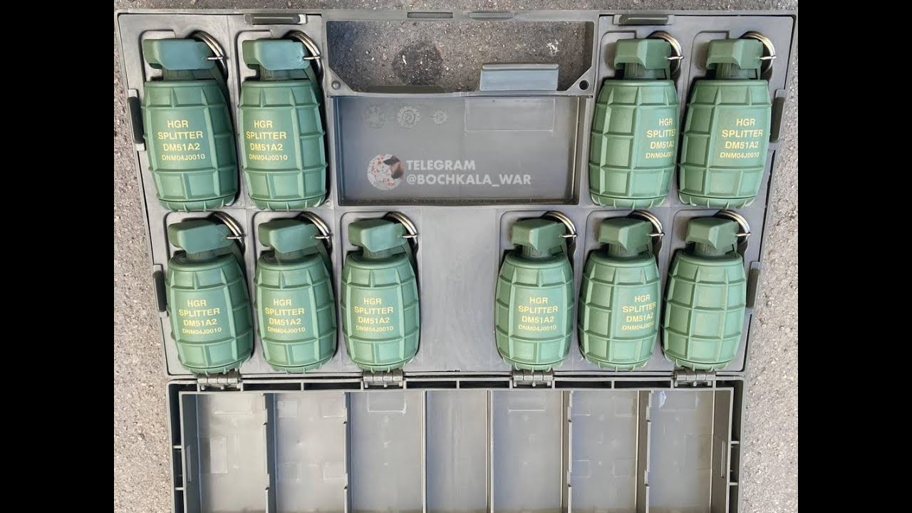 DM 51 German handgrenade - YouTube