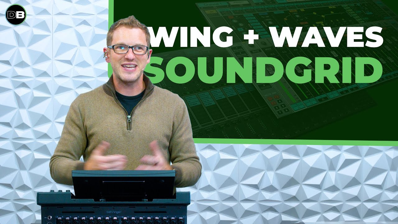 Behringer WING + Waves SoundGrid!! - YouTube