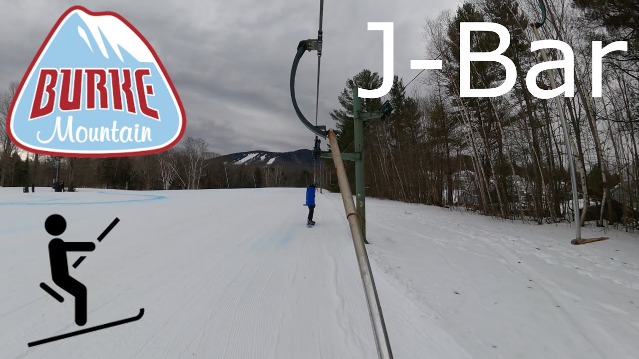 Burke Mountain - J-Bar - YouTube