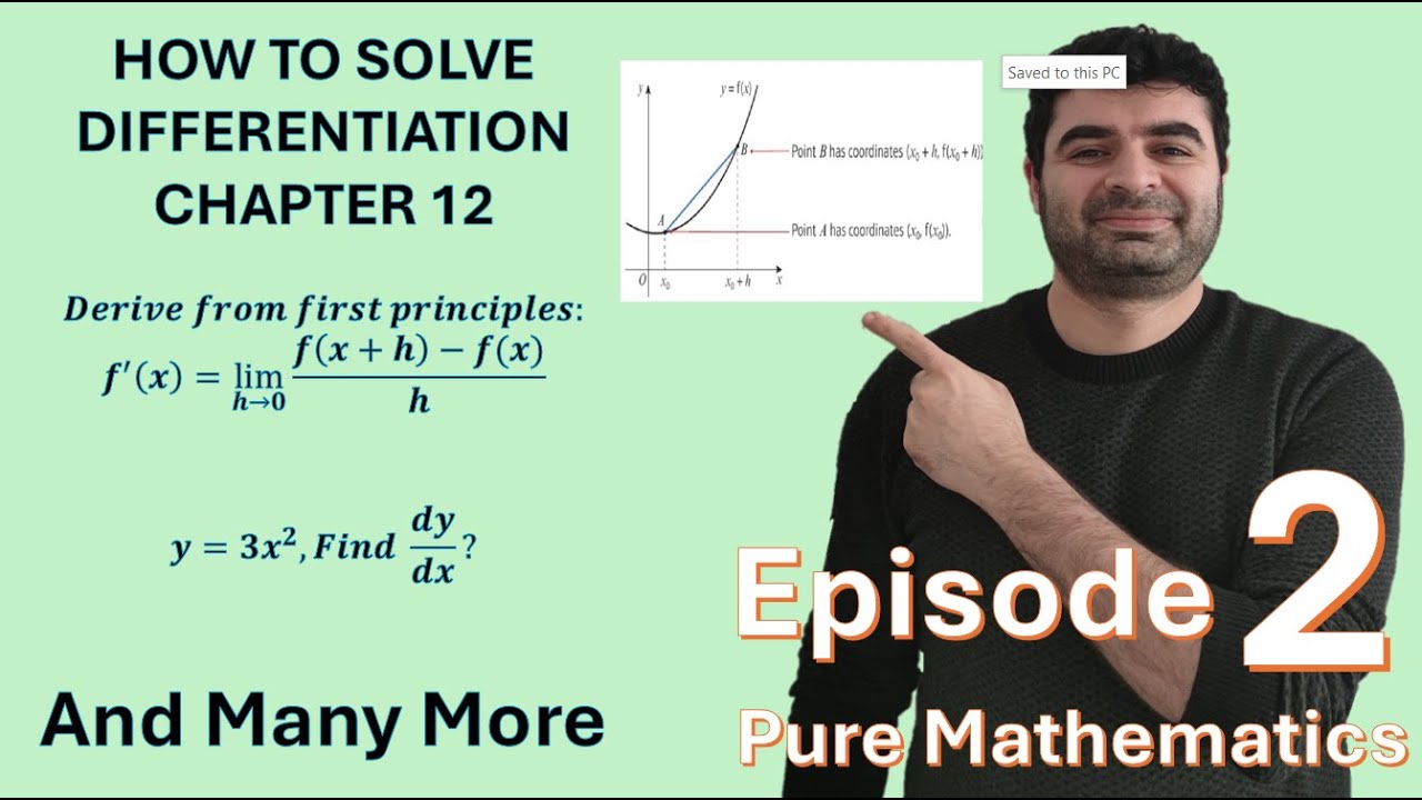 Pure A Level Mathematics Chapter 12 Differentiation #2 by Saman ...