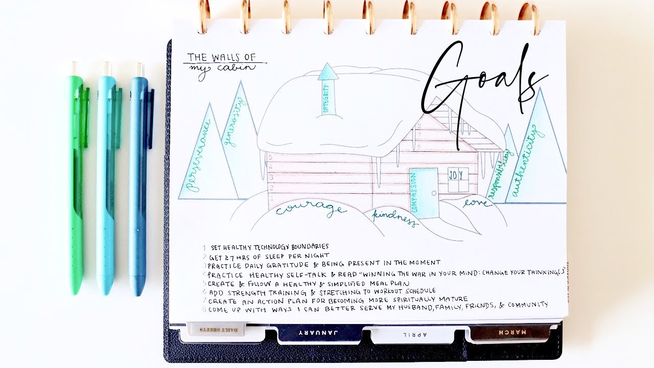 🍊FREE PRINTABLE | SIMPLIFY YOUR LIFE PART 4 | HOW TO SET GOALS | GOAL ...