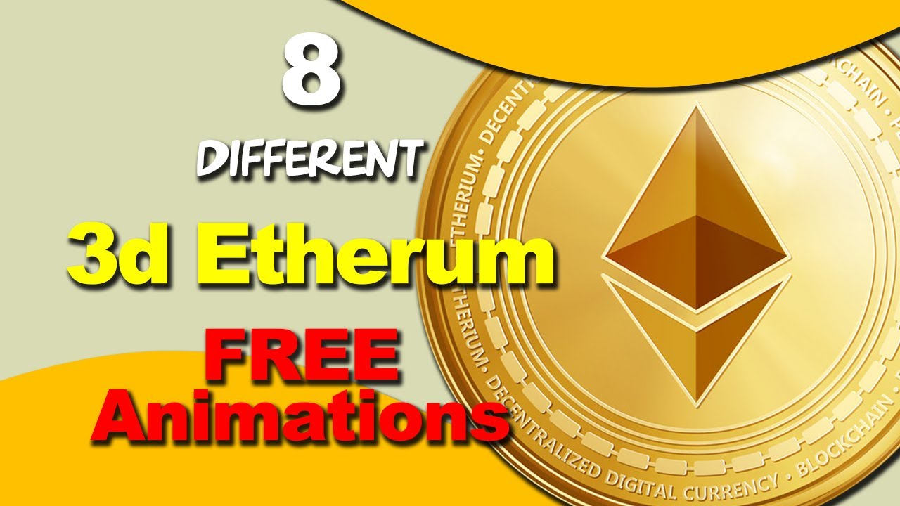 Ethereum Coin - Coins Animations 1 - full HD - green screen - royalty ...