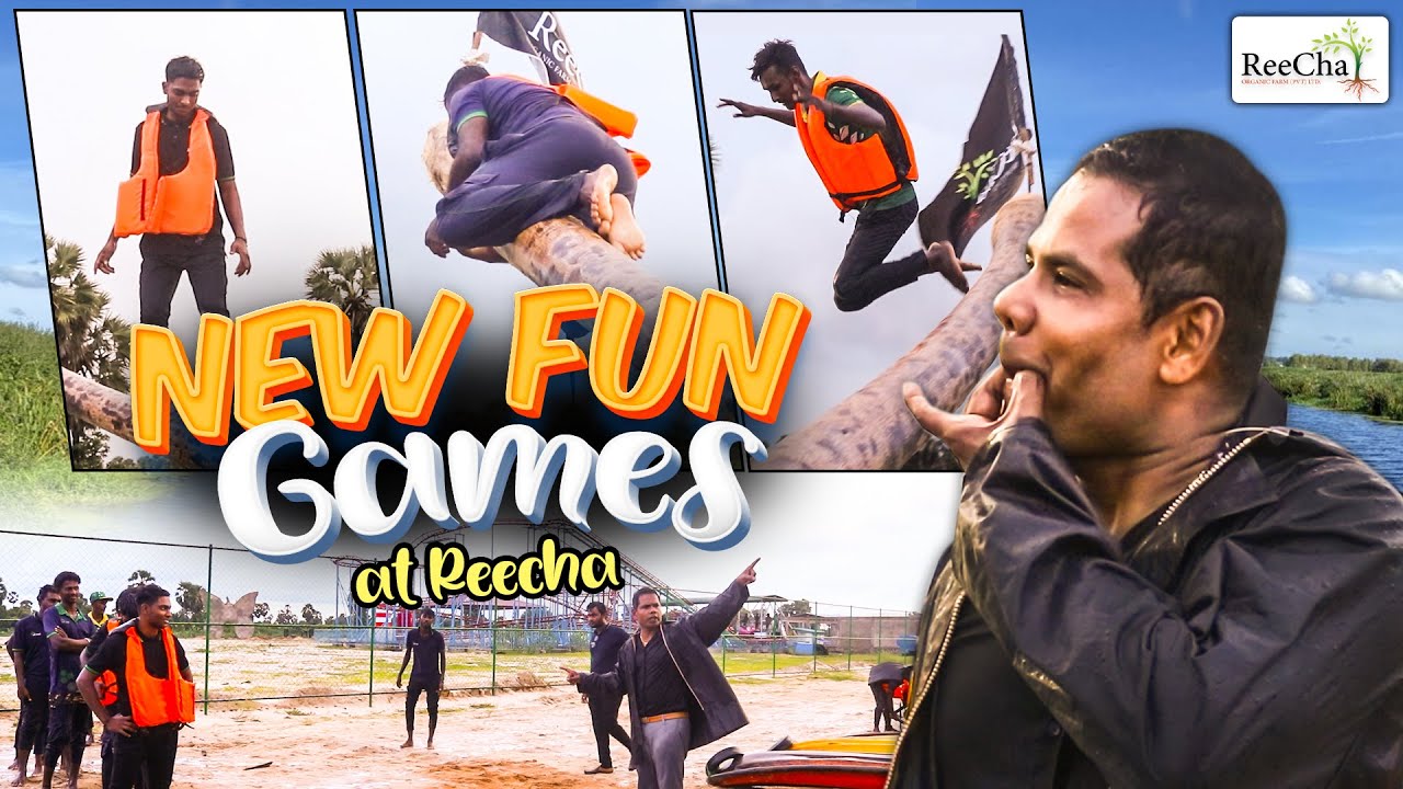 New Fun Games at Reecha | Team Building Activity | Best Farm House in ...