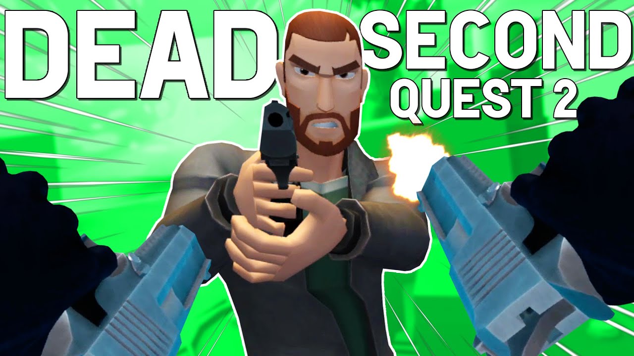 It's Like Time Crisis In VR! Dead Second VR Quest 2 - YouTube